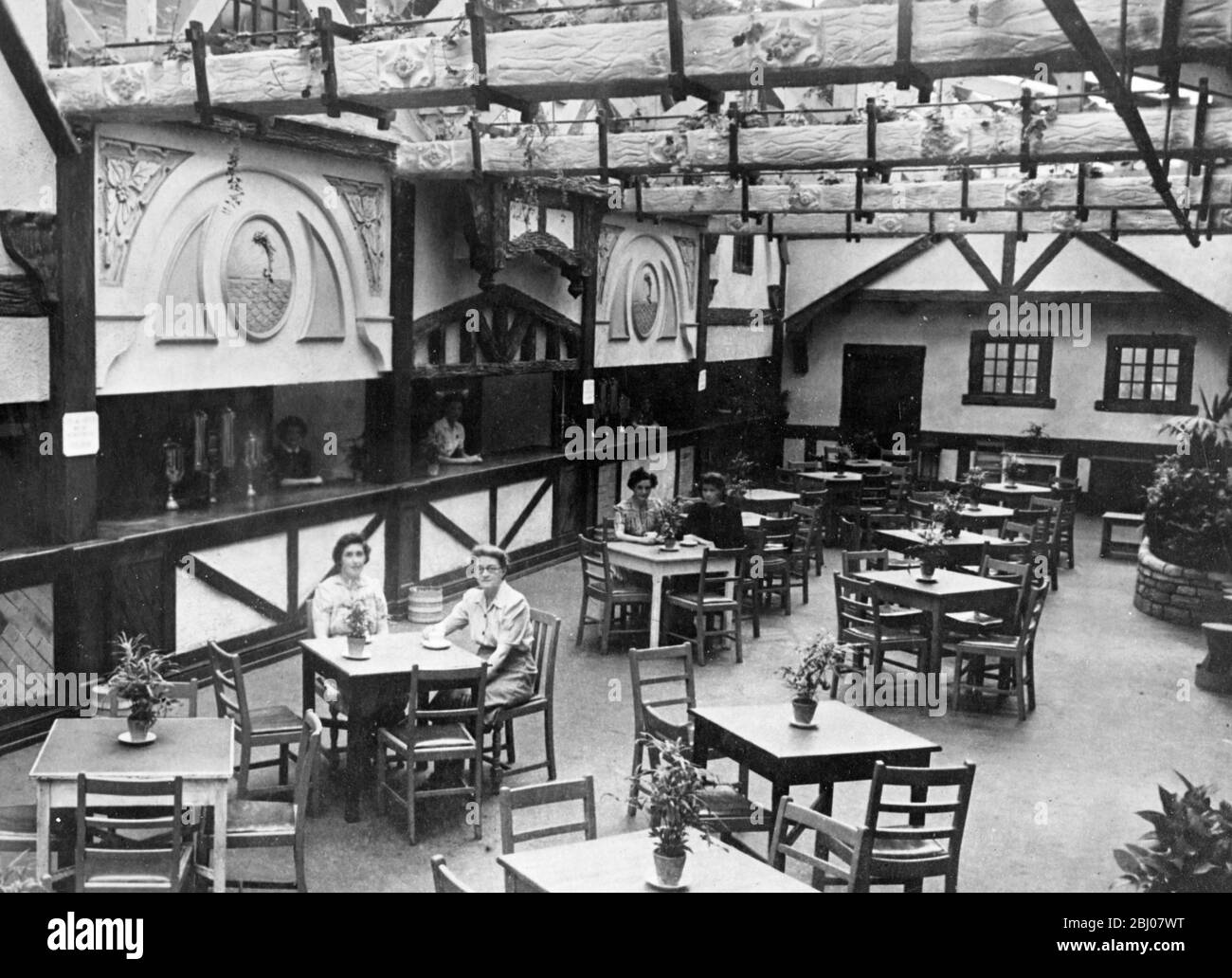 Butlins holiday camp, Filey. - Dining area Stock Photo - Alamy