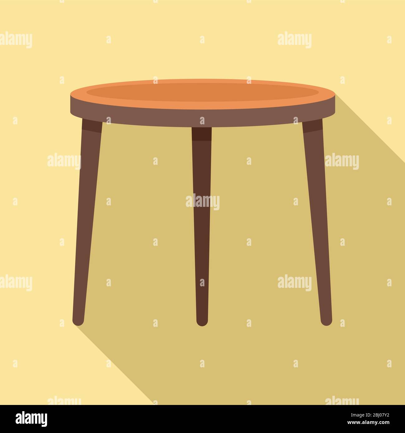 Garden furniture icon. Flat illustration of garden furniture vector ...