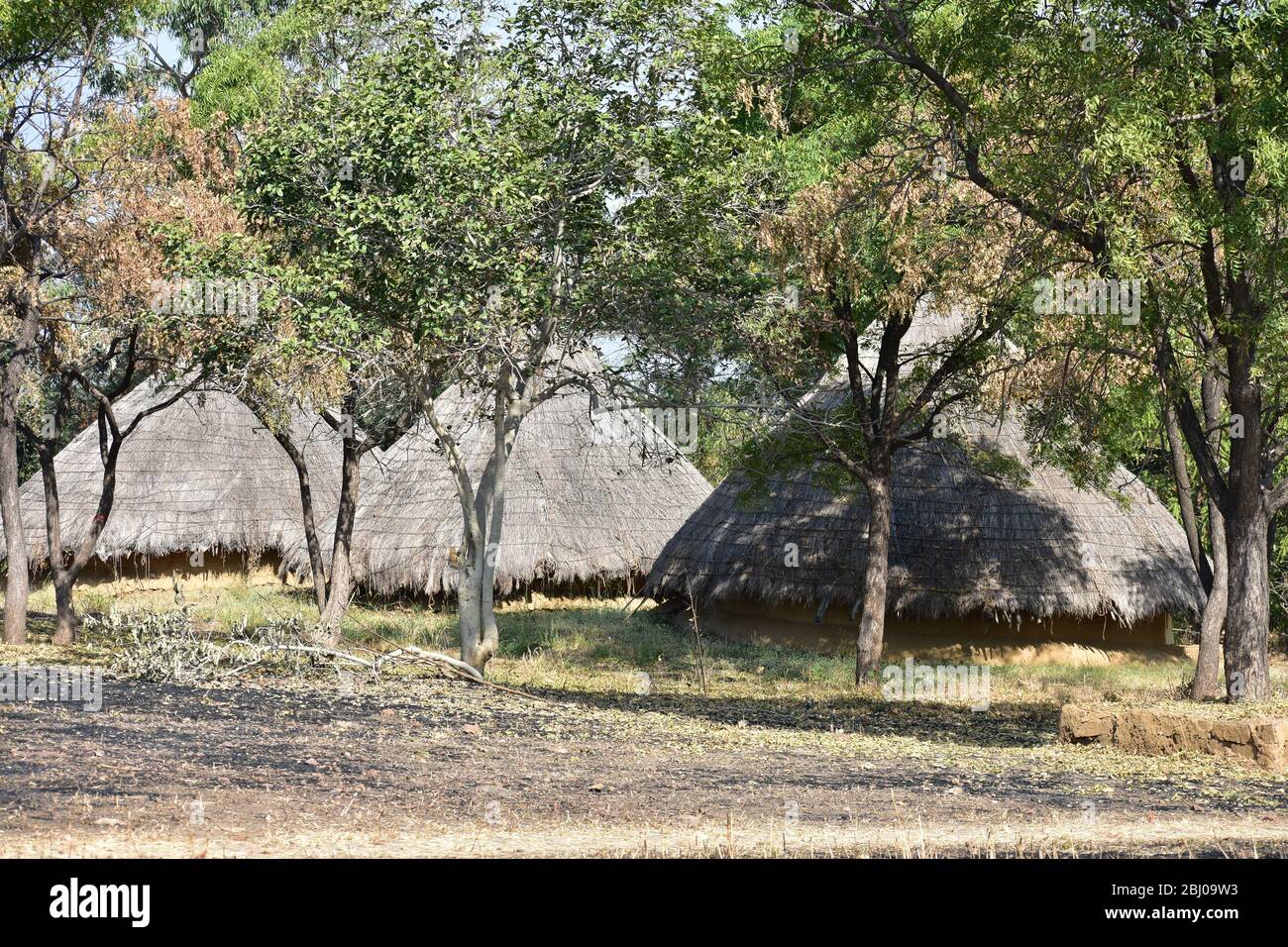 Traditional Tribal Hut in india Stock Photo - Alamy
