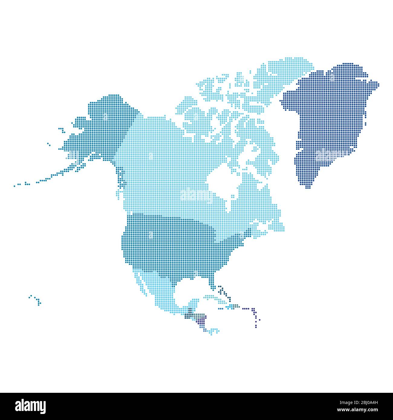 North america map flat hi-res stock photography and images - Alamy