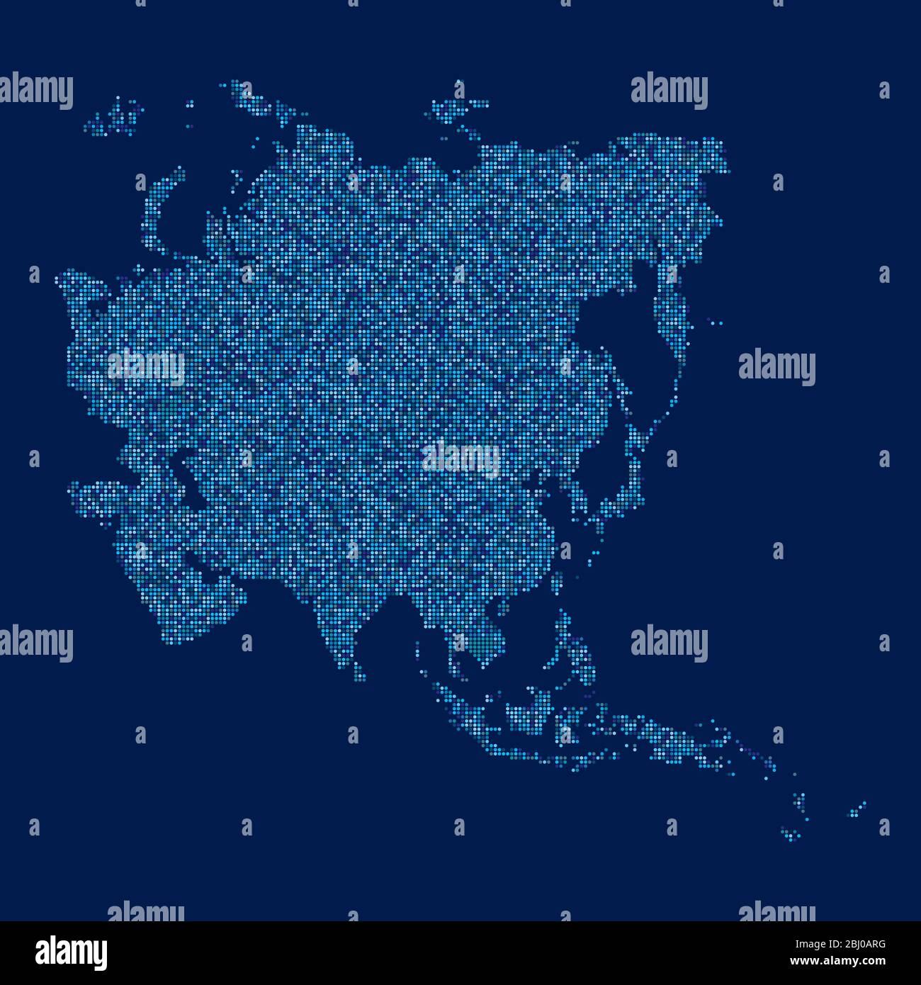 Asia map Stock Vector Images - Alamy