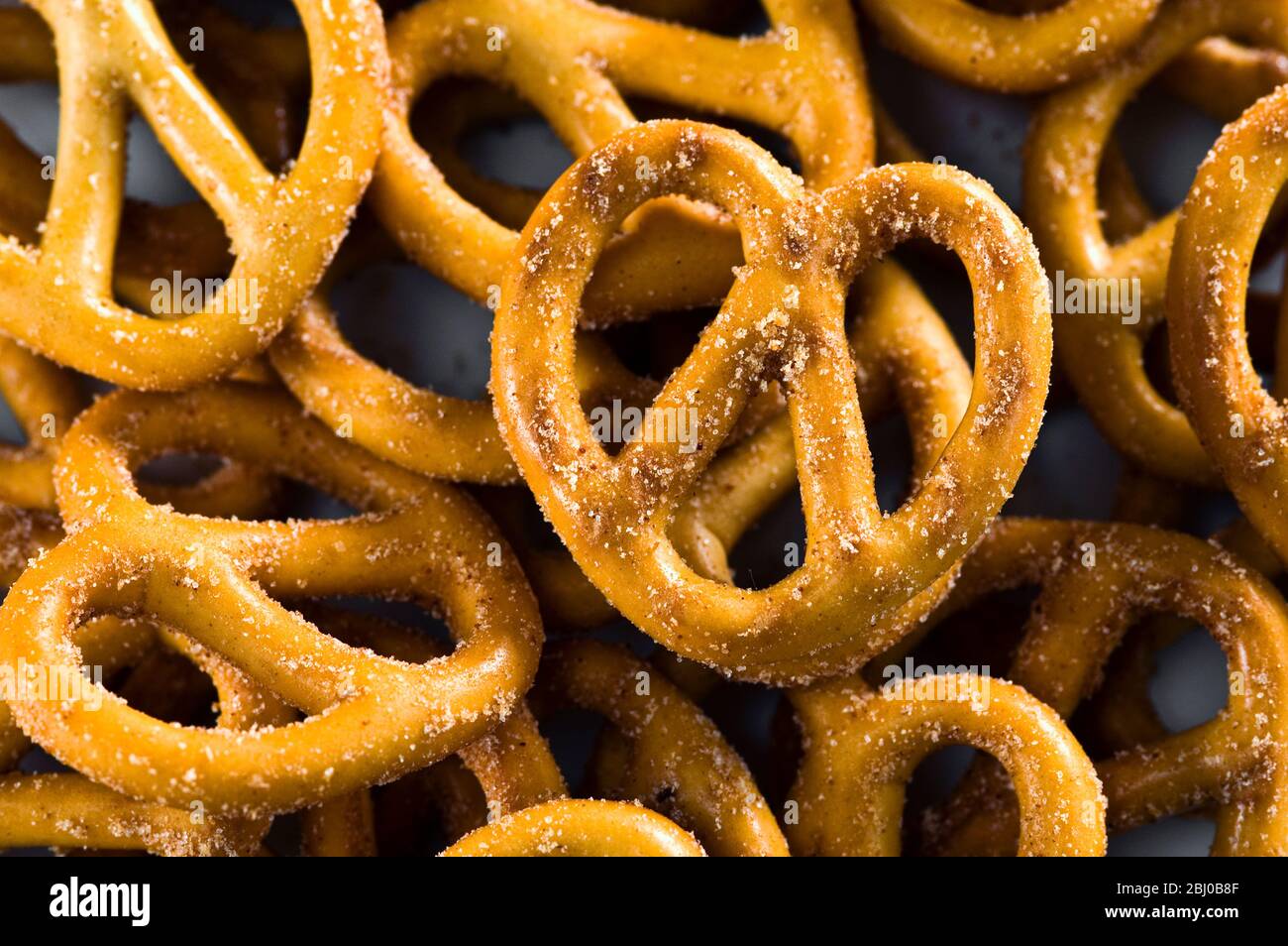 Salted pretzels Stock Photo - Alamy