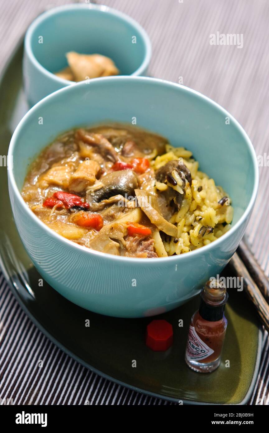 Thai Chicken Curry Rice