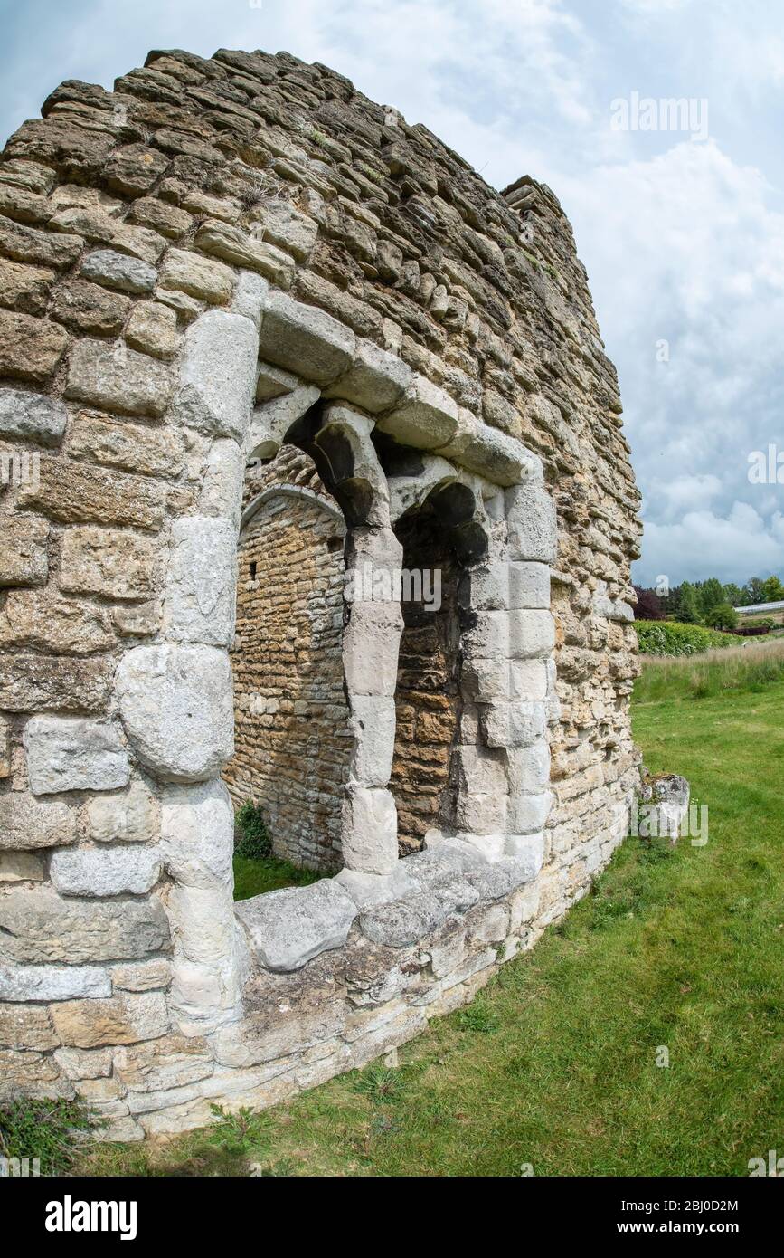 Old Abbey Priory Ruins UK Stock Photo - Alamy