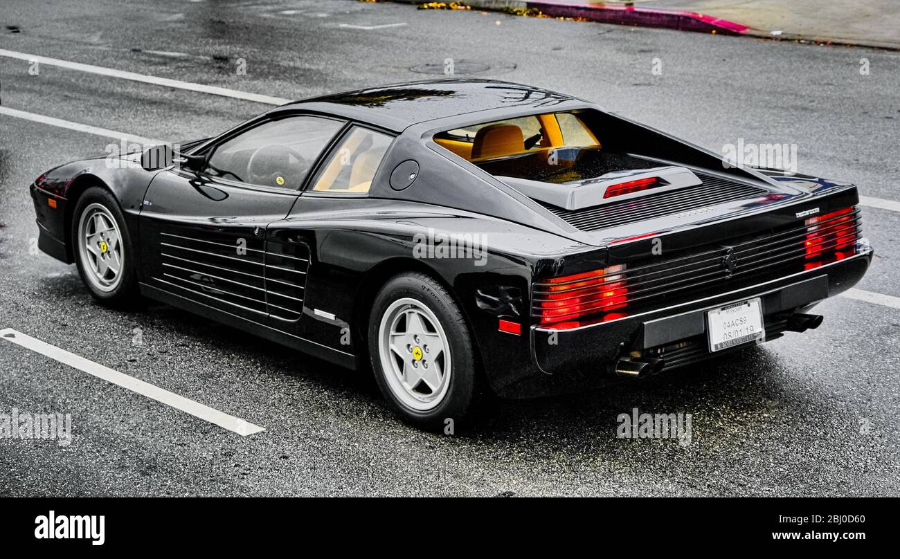 Ferrari Testarossa Black