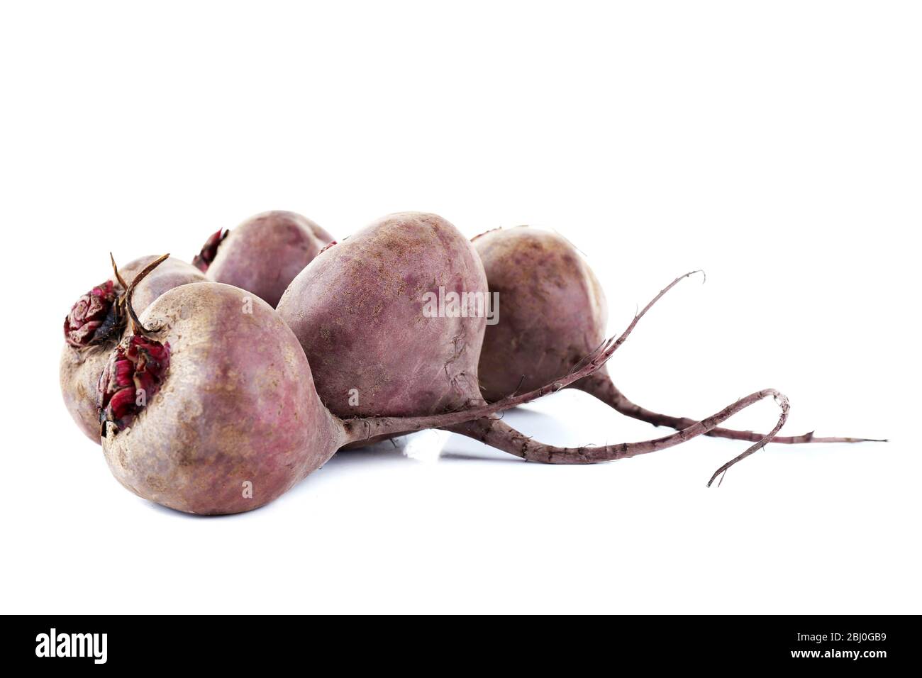 Red beets isolated on white Stock Photo - Alamy