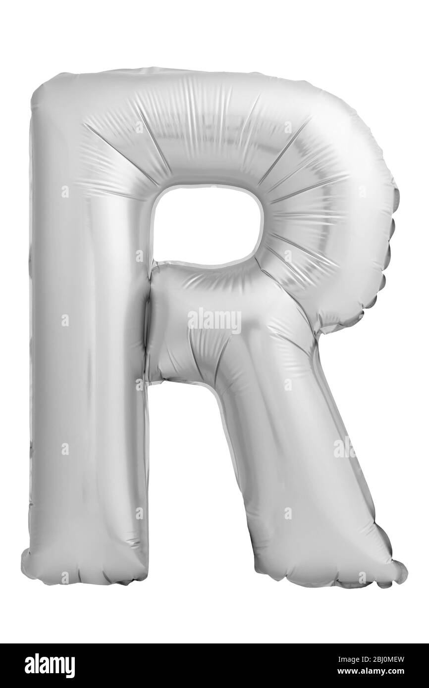 Letter r balloon hi-res stock photography and images - Alamy