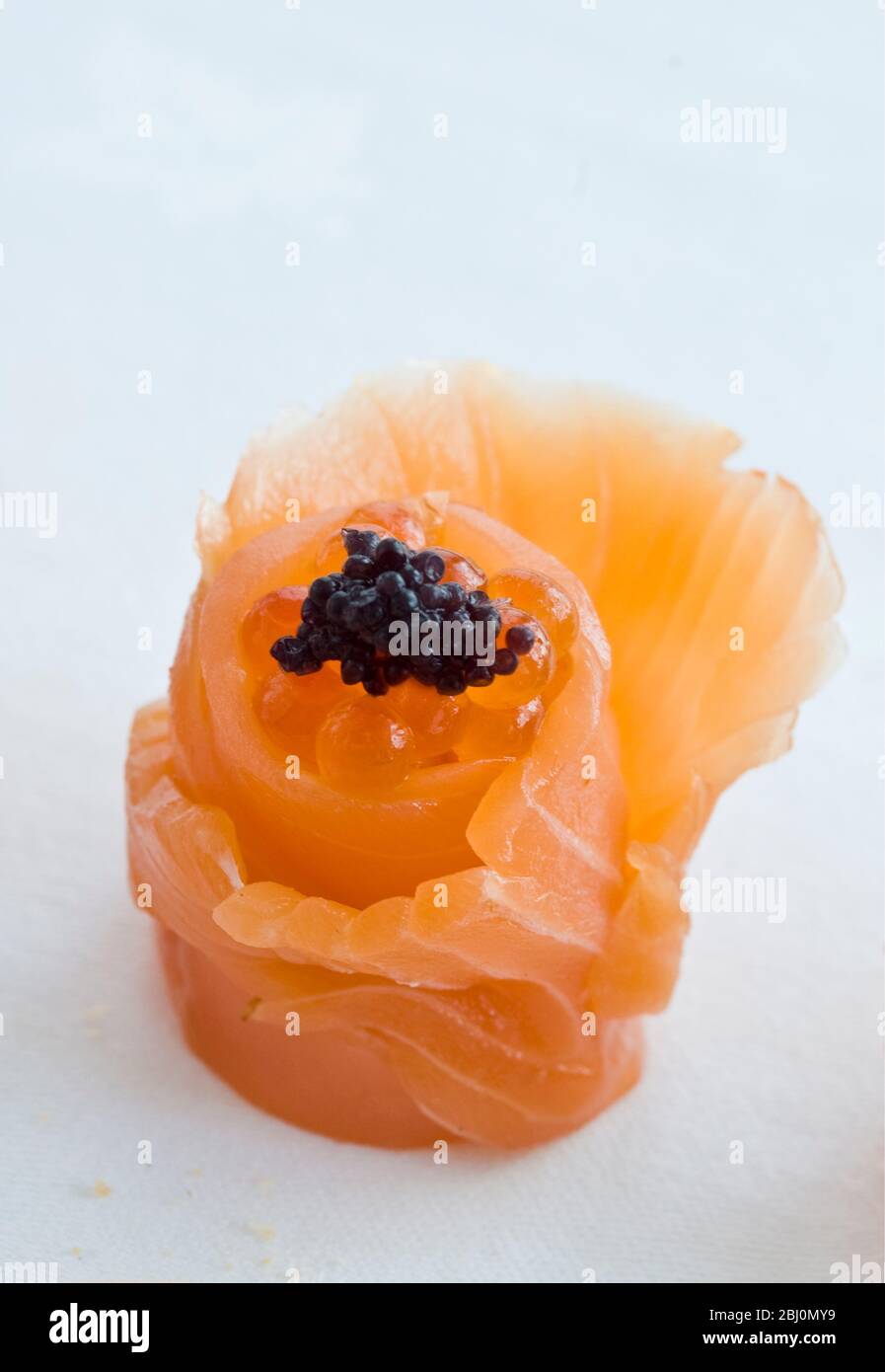 Variety of canapes Stock Photo - Alamy