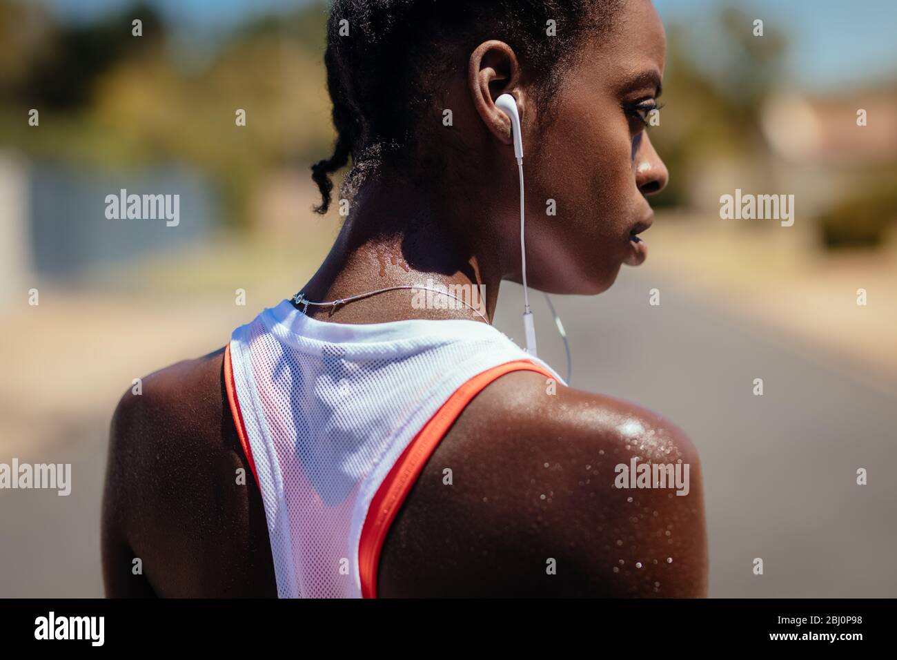 African back view hi-res stock photography and images - Alamy