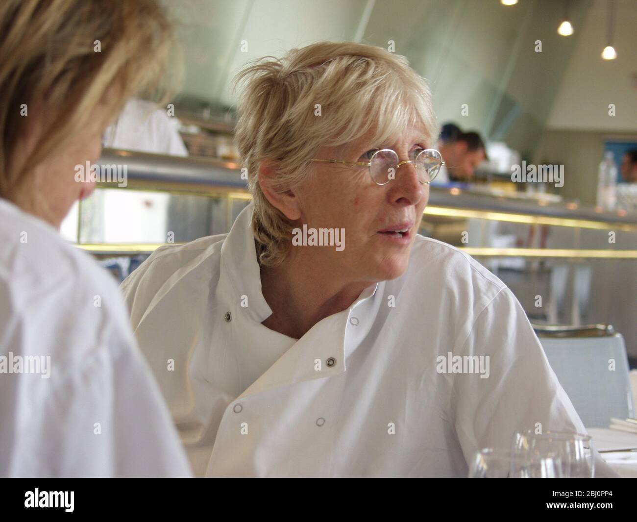 Chef Rose Gray at London's River Cafe which she and Ruth Rogers started ...