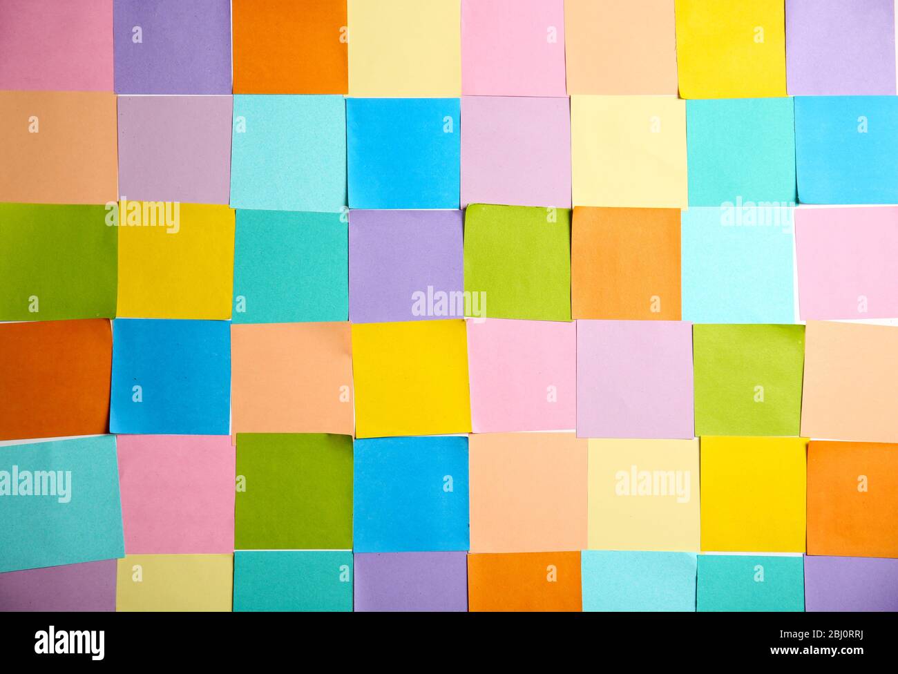 Colorful paper stickers Stock Photo - Alamy
