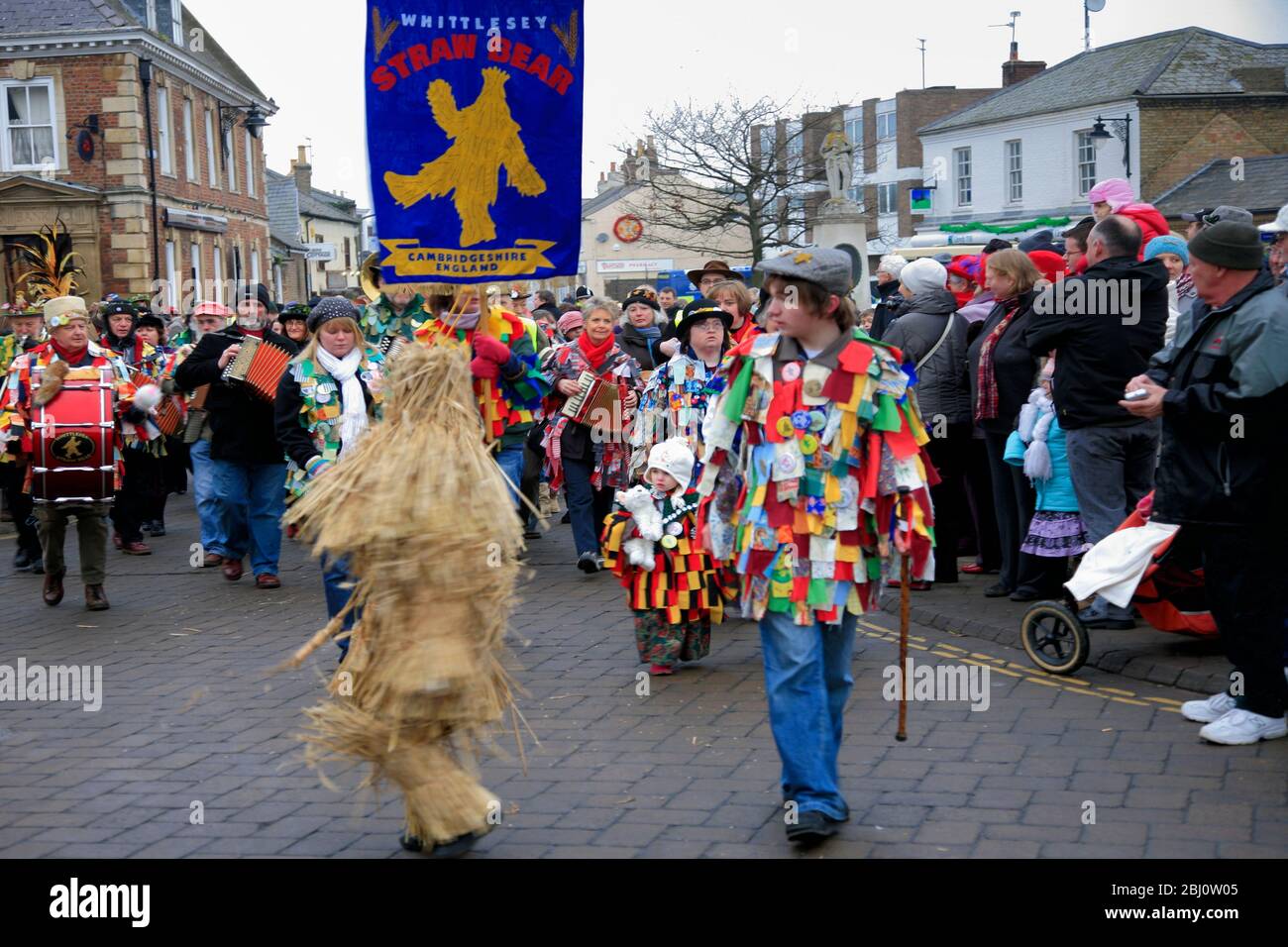 The Whittlesey Straw Bear Festival, Whittlesey town, Cambridgeshire ...