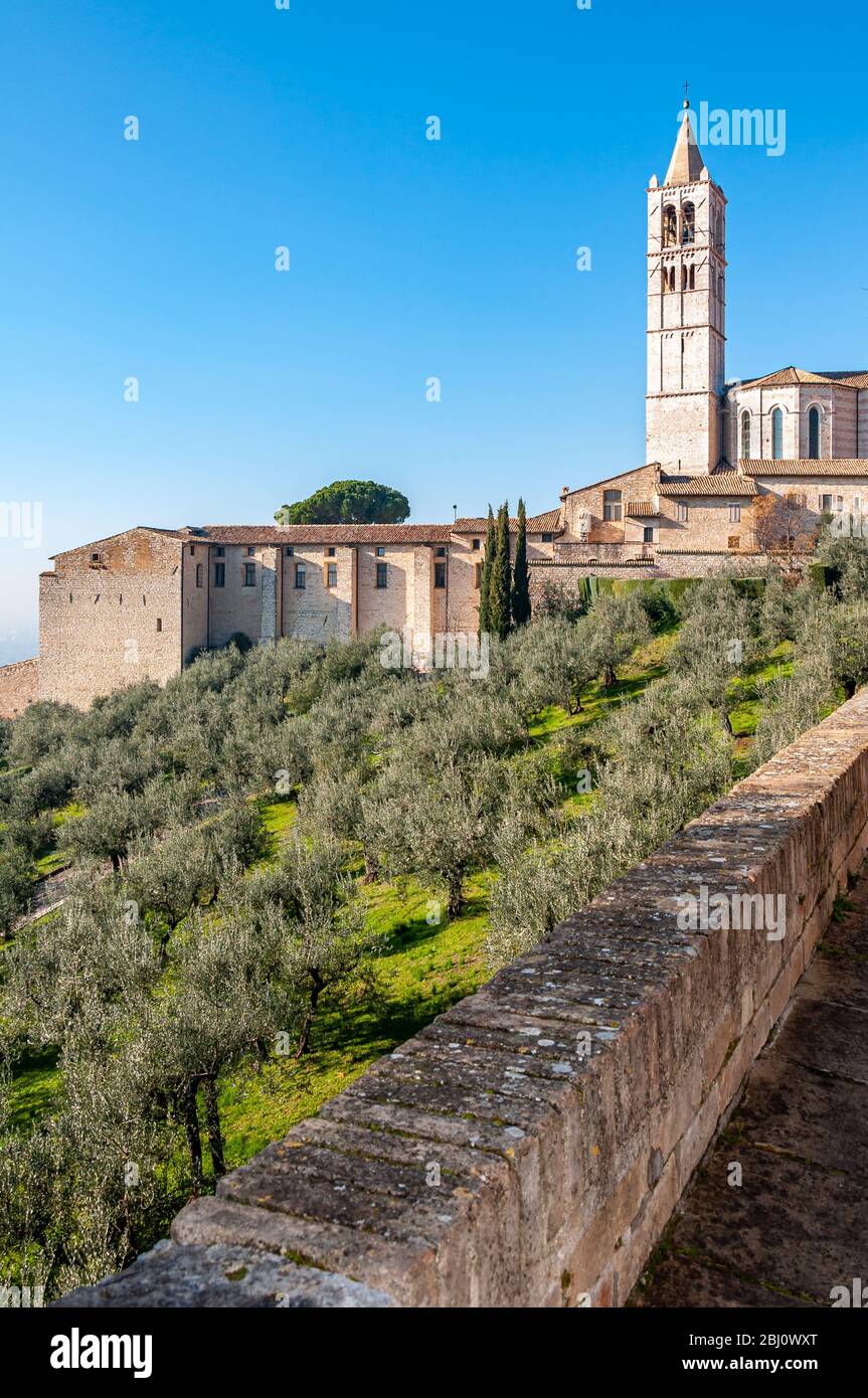 Assisi, the city of peace, Italy. UNESCO World Heritage Site, the ...