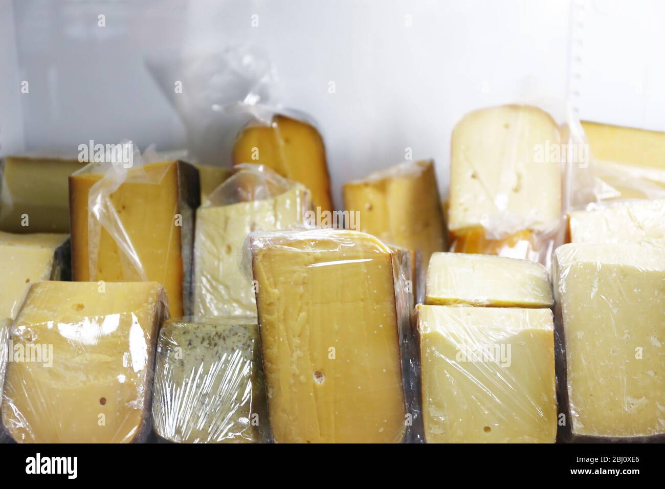Cheddar cheese collection block hi-res stock photography and images - Alamy
