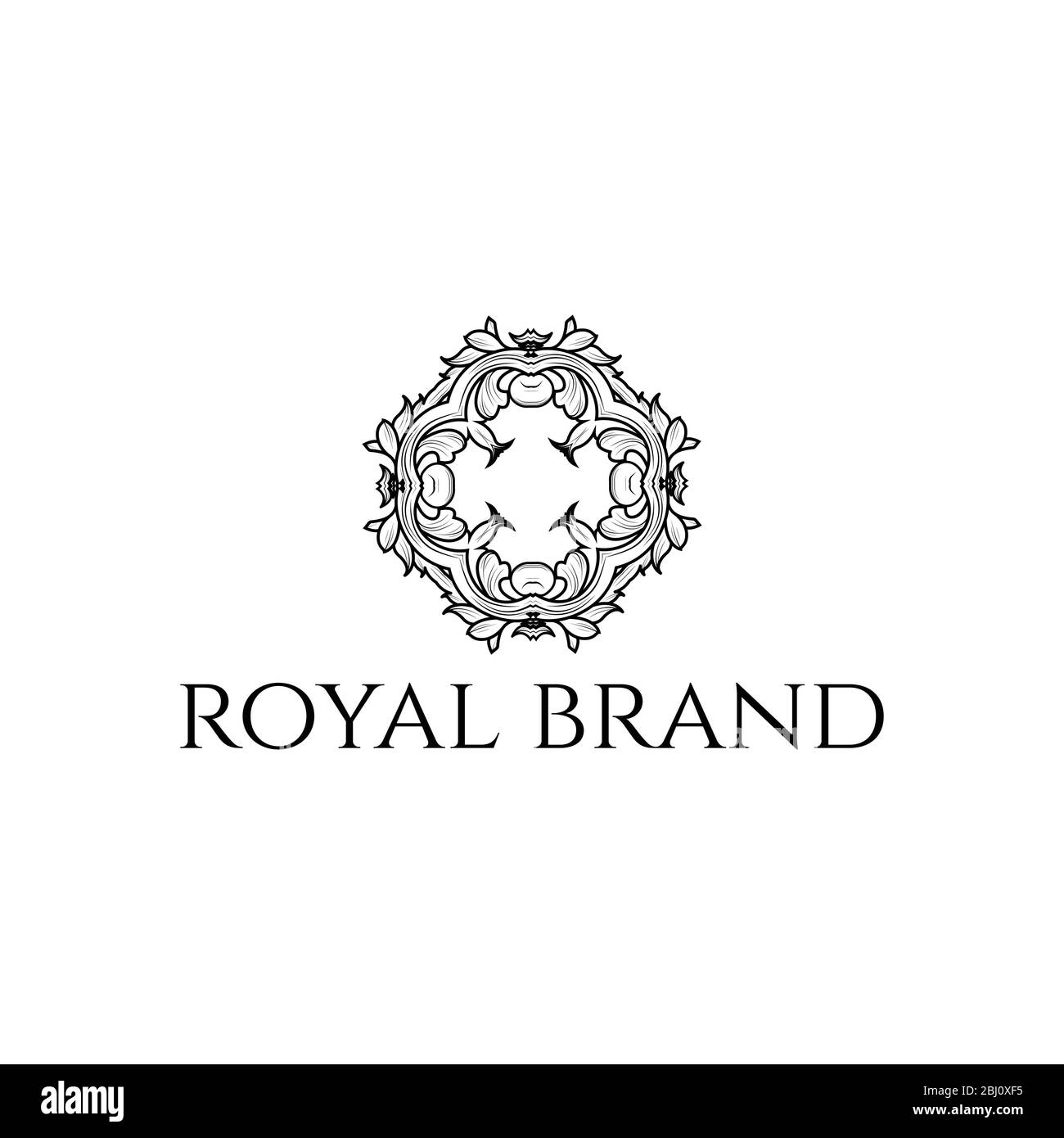 Logo Luxury Royal brand for luxurious corporate Stock Vector Image ...