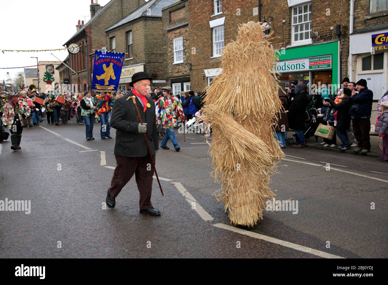 The Whittlesey Straw Bear Festival, Whittlesey town, Cambridgeshire ...