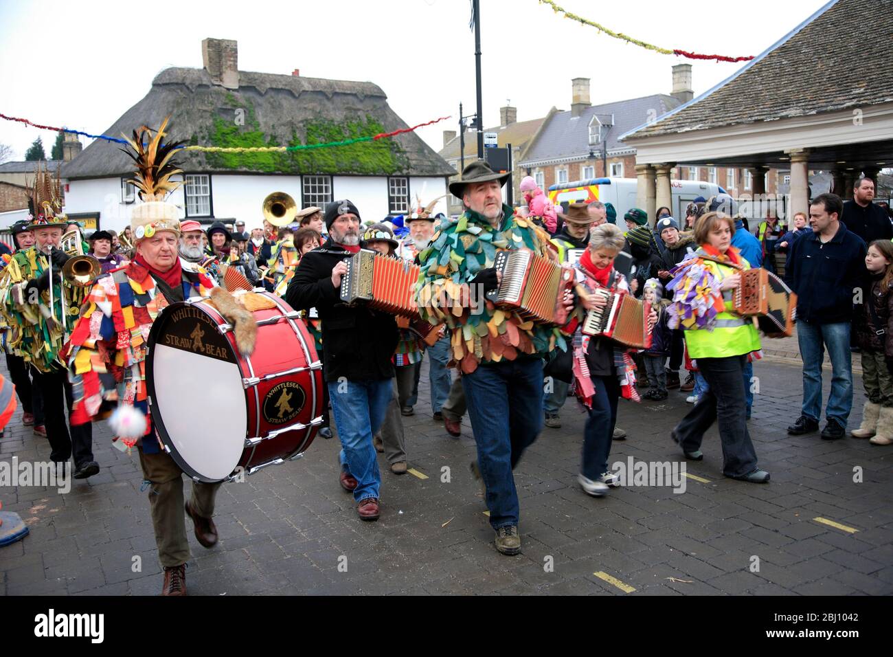 The Whittlesey Straw Bear Festival, Whittlesey town, Cambridgeshire ...