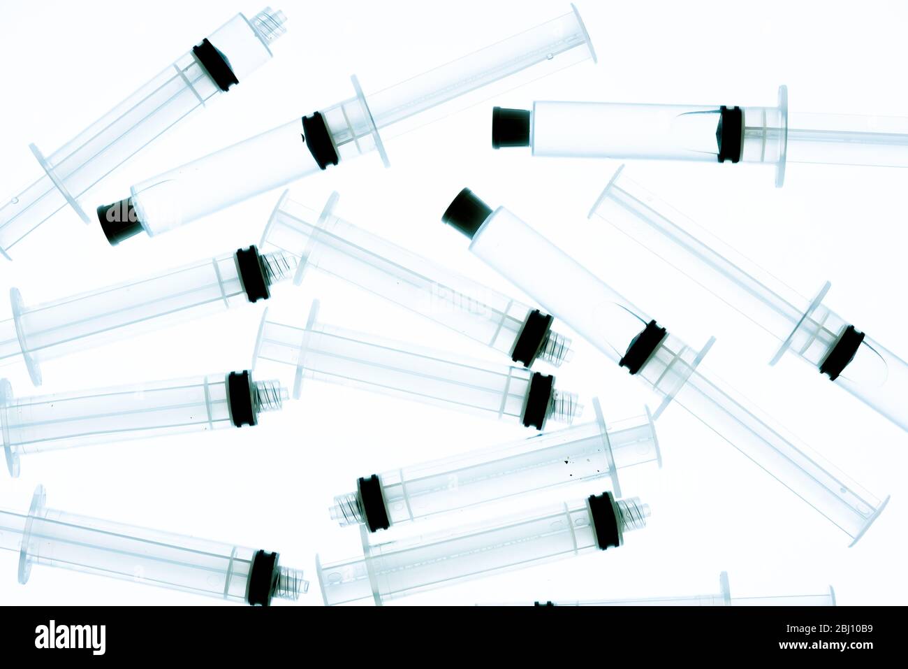 plastic disposable medical syringe Stock Photo - Alamy