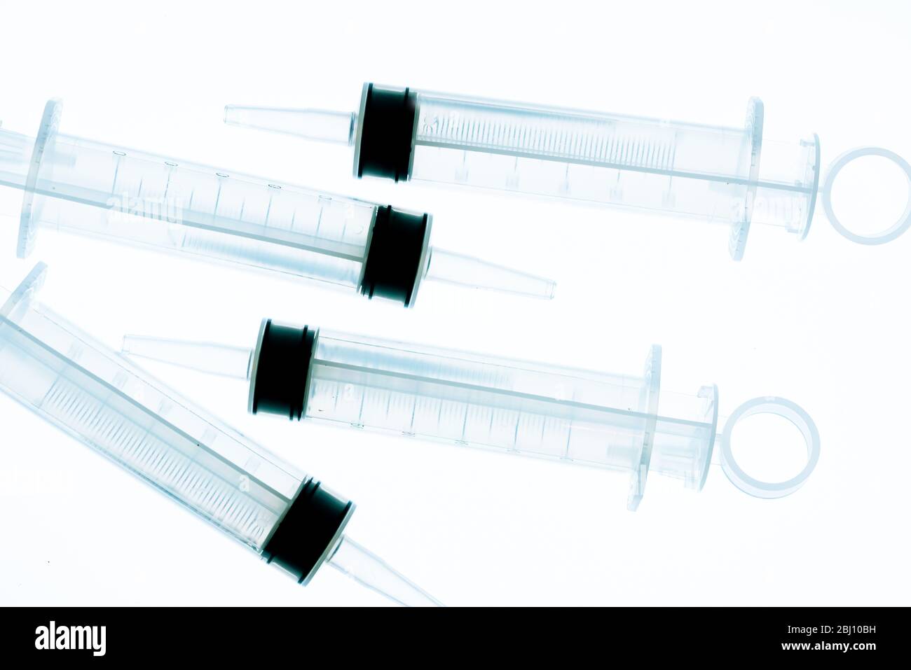 plastic disposable medical syringe Stock Photo - Alamy