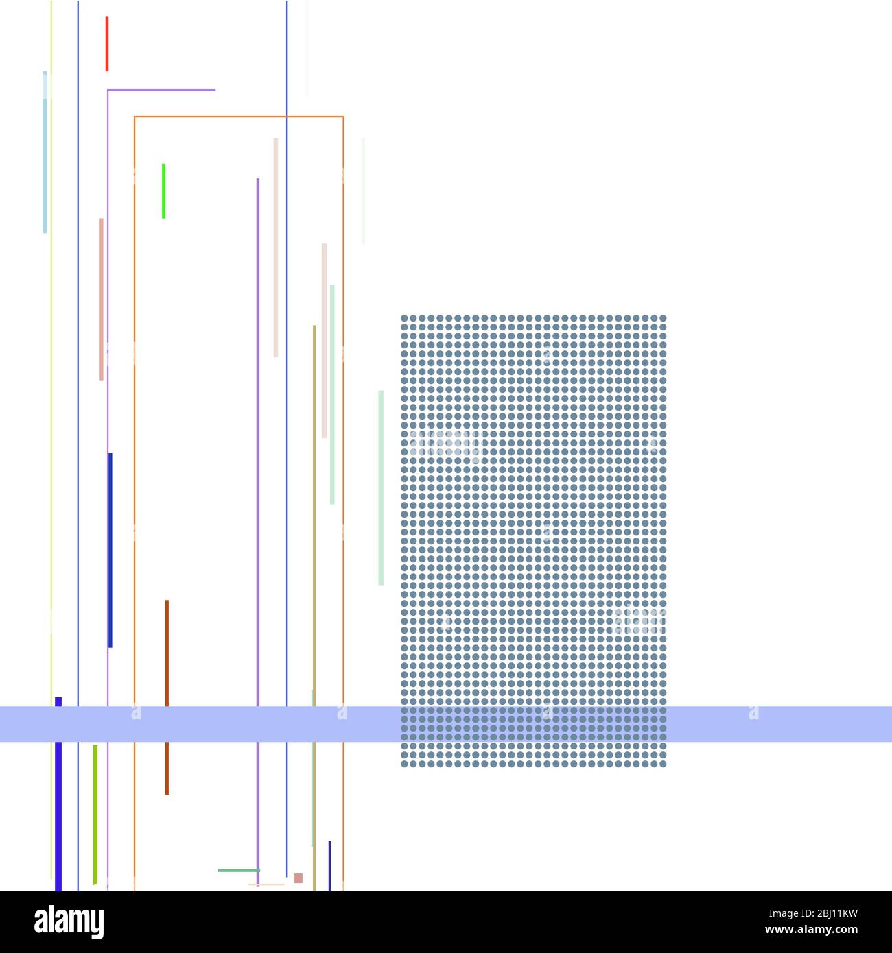 Rectangles dots Cut Out Stock Images & Pictures - Alamy