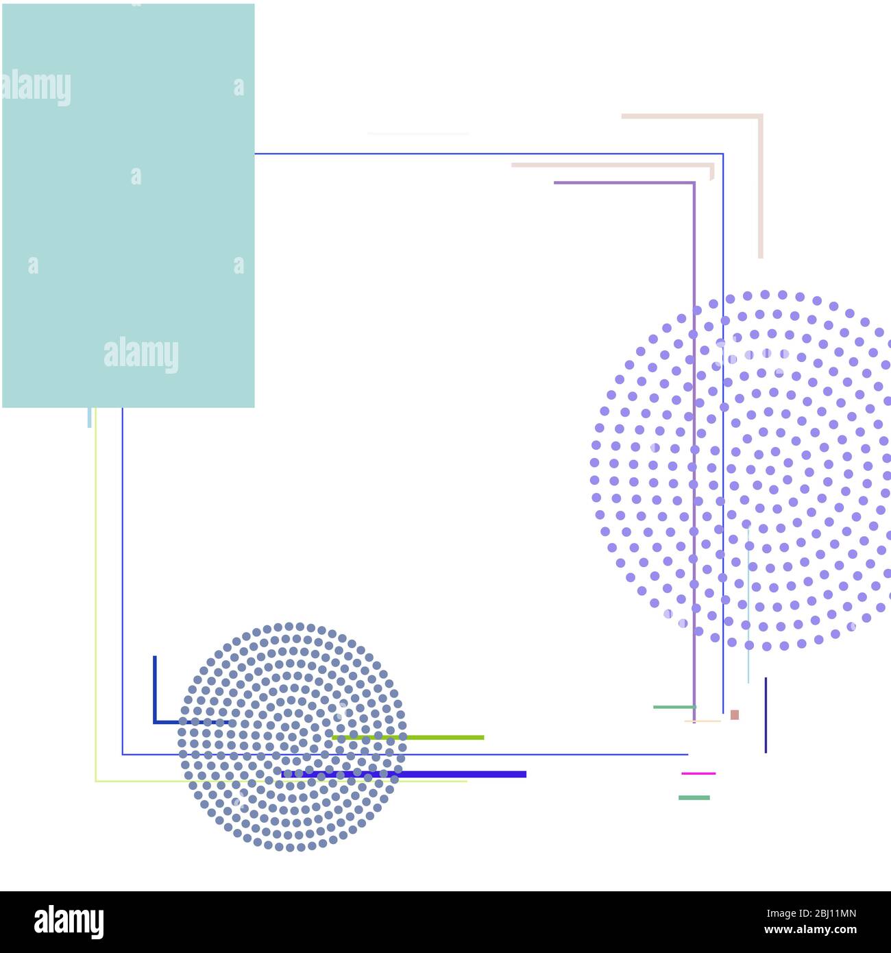 Rectangles dots Cut Out Stock Images & Pictures - Alamy