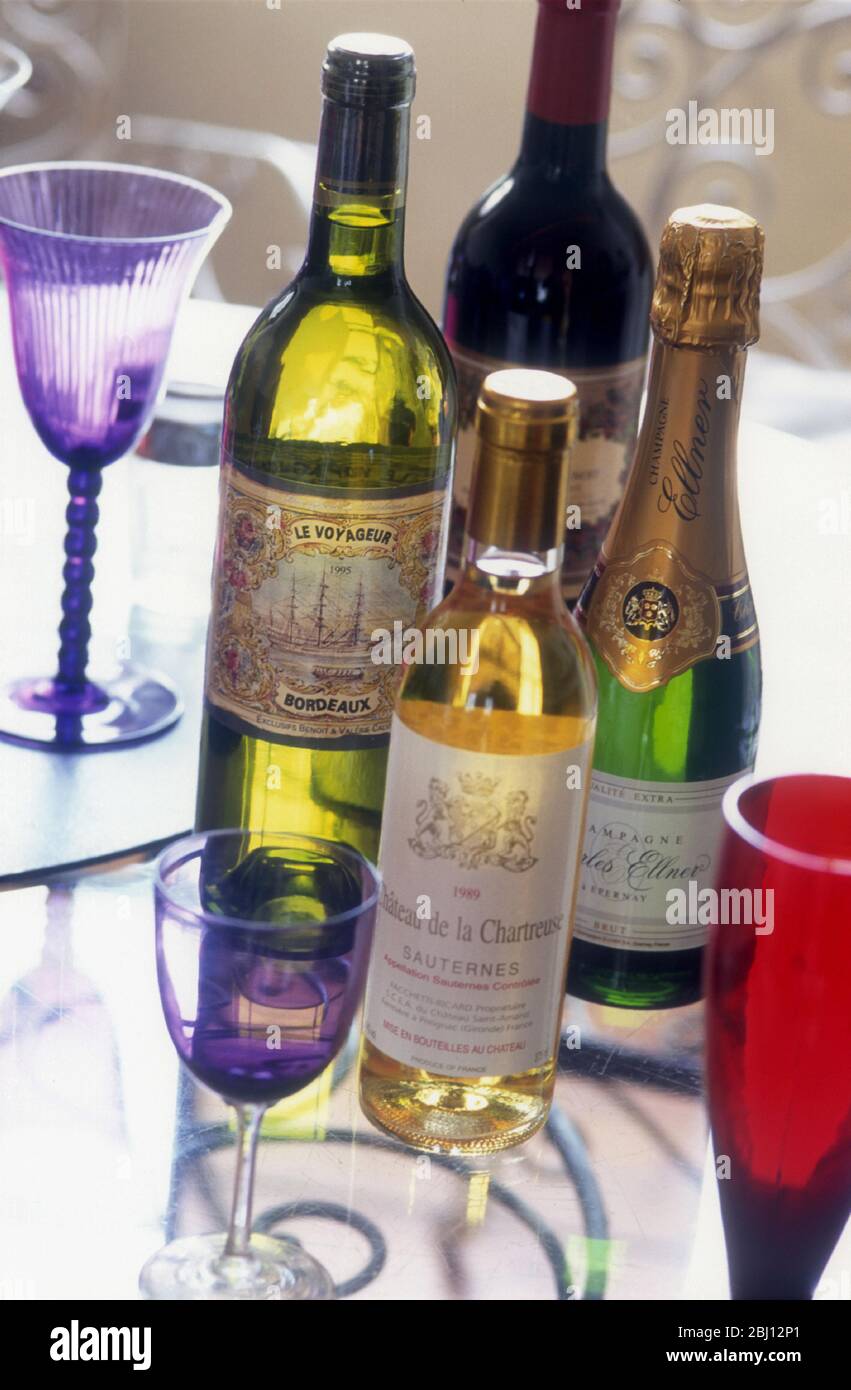 Party bottles Stock Photo - Alamy