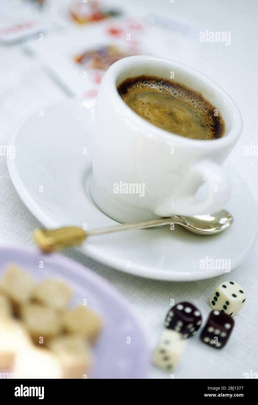 Dice and drink hi-res stock photography and images - Alamy