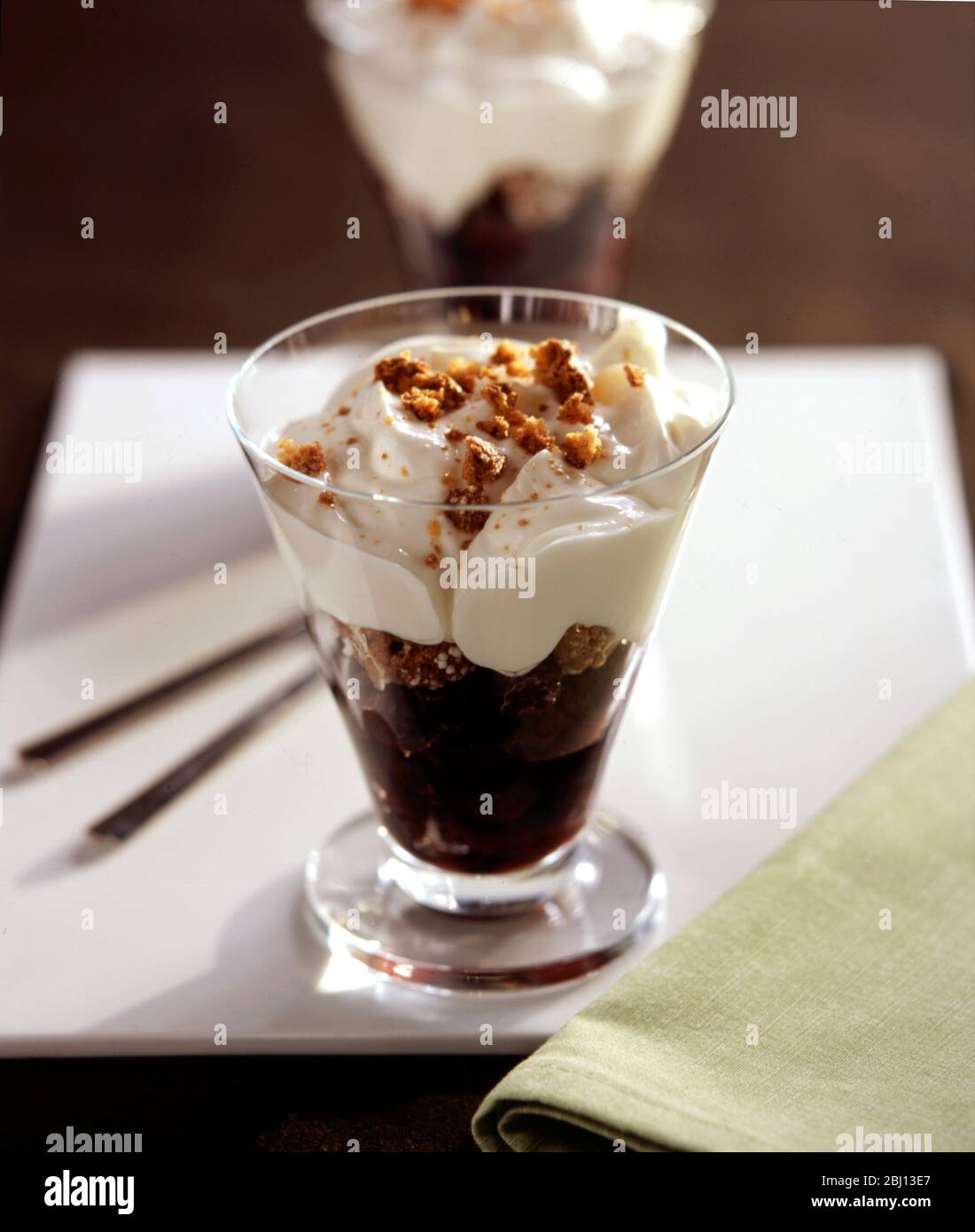 Tiramisu glass hi-res stock photography and images - Alamy