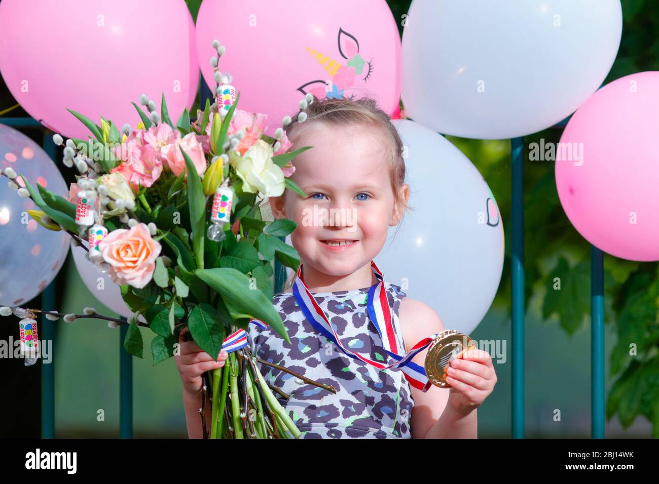 5yr old Ada suffers with a rare form of liver disease. She took on the ...