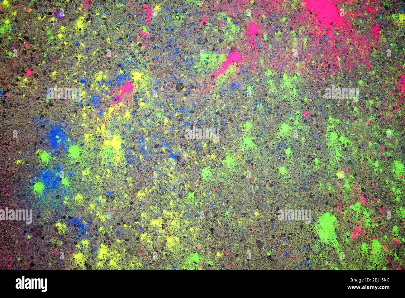 Indian dyes on Holi color festival Stock Photo - Alamy