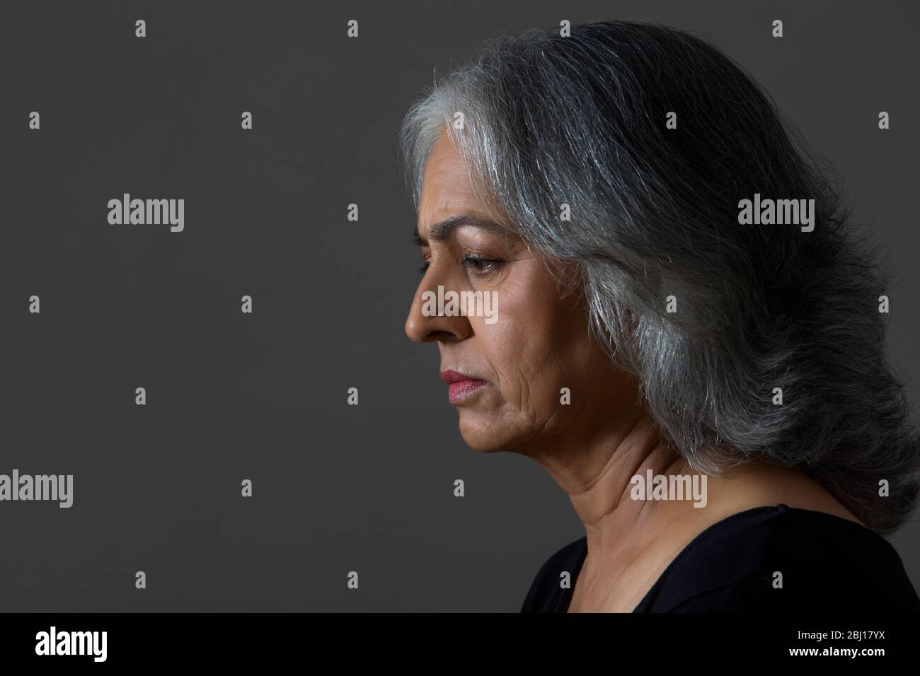 Portrait of a grandmother. (Senior Stock Photo - Alamy