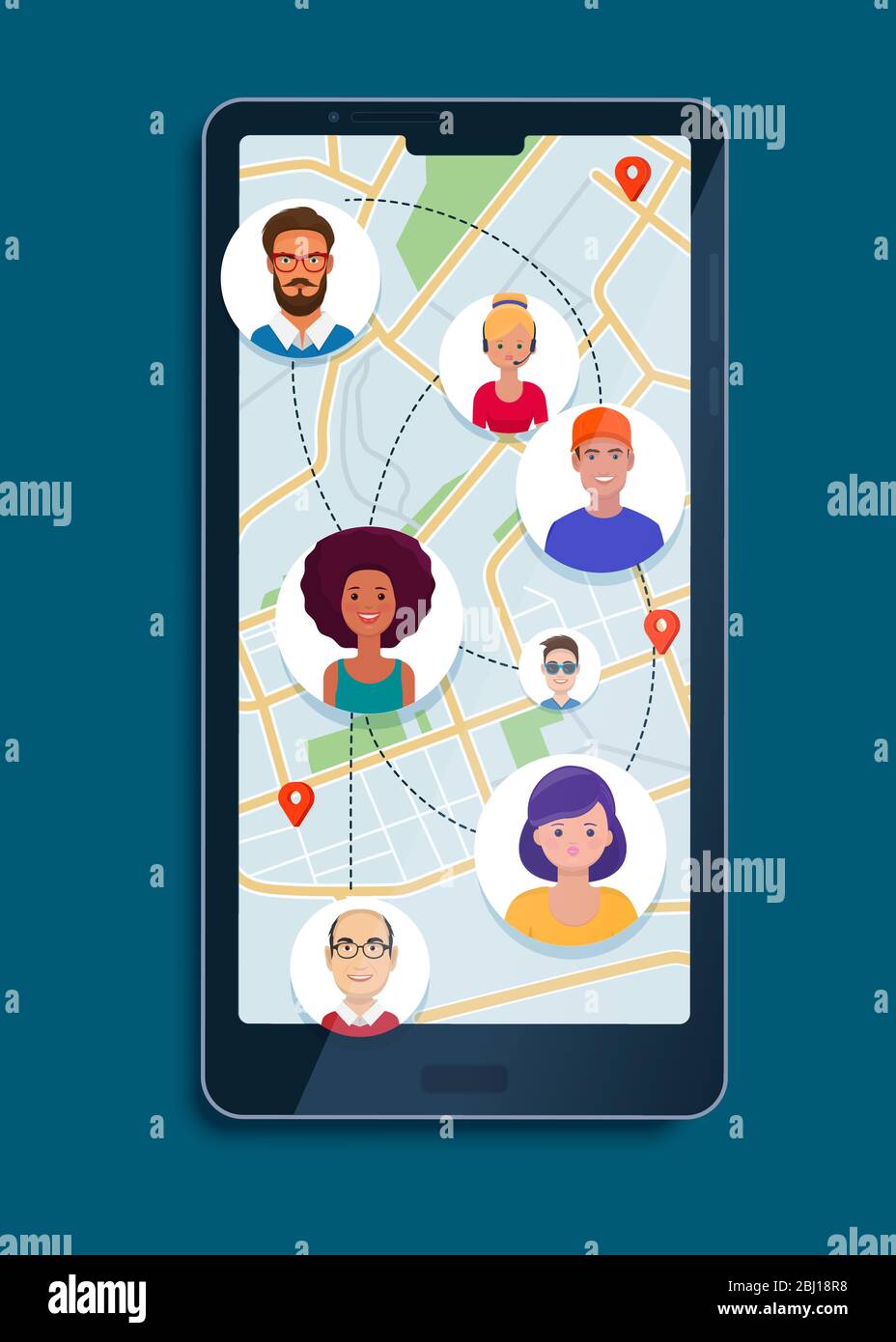 Avatars network hi-res stock photography and images - Alamy