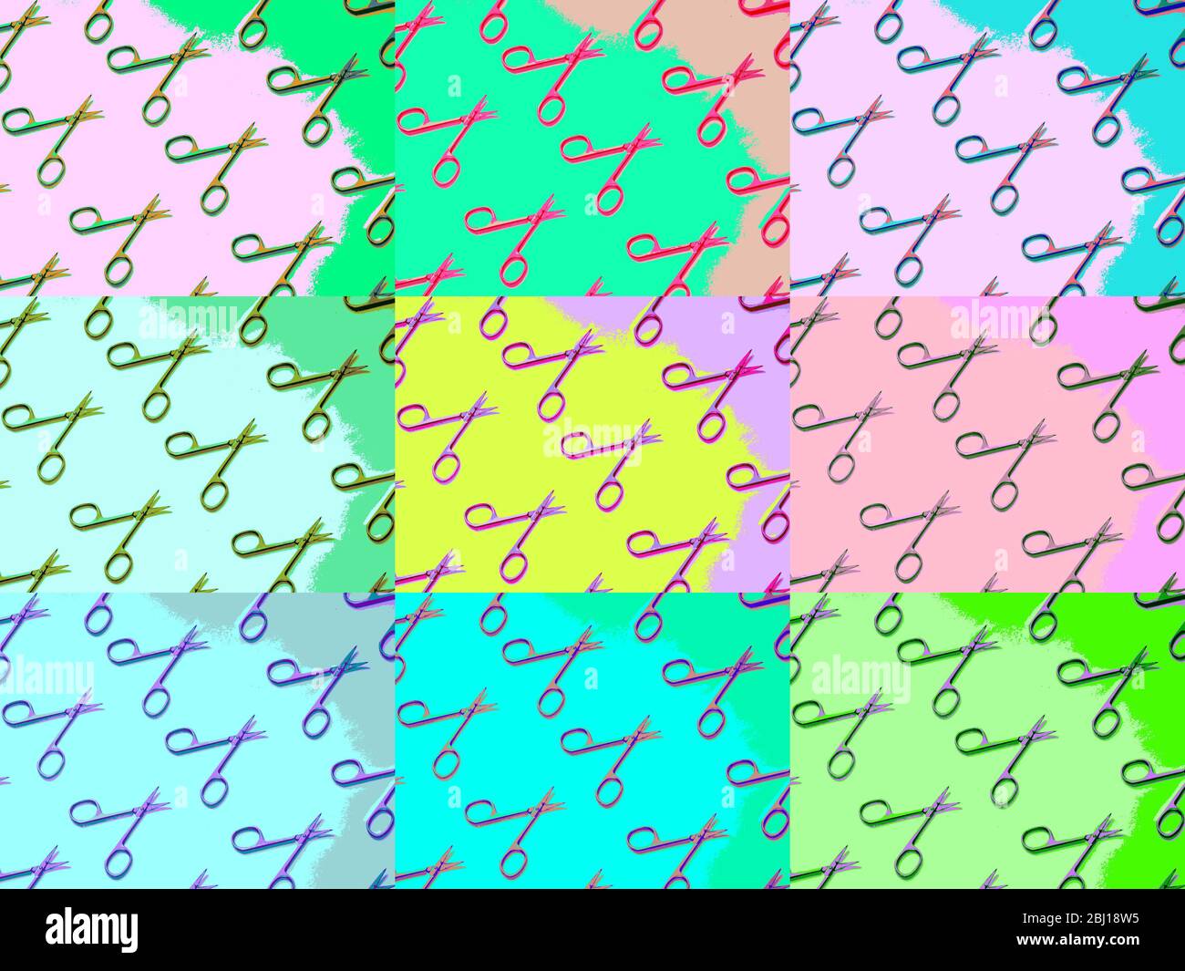 Scissors pattern hi-res stock photography and images - Alamy