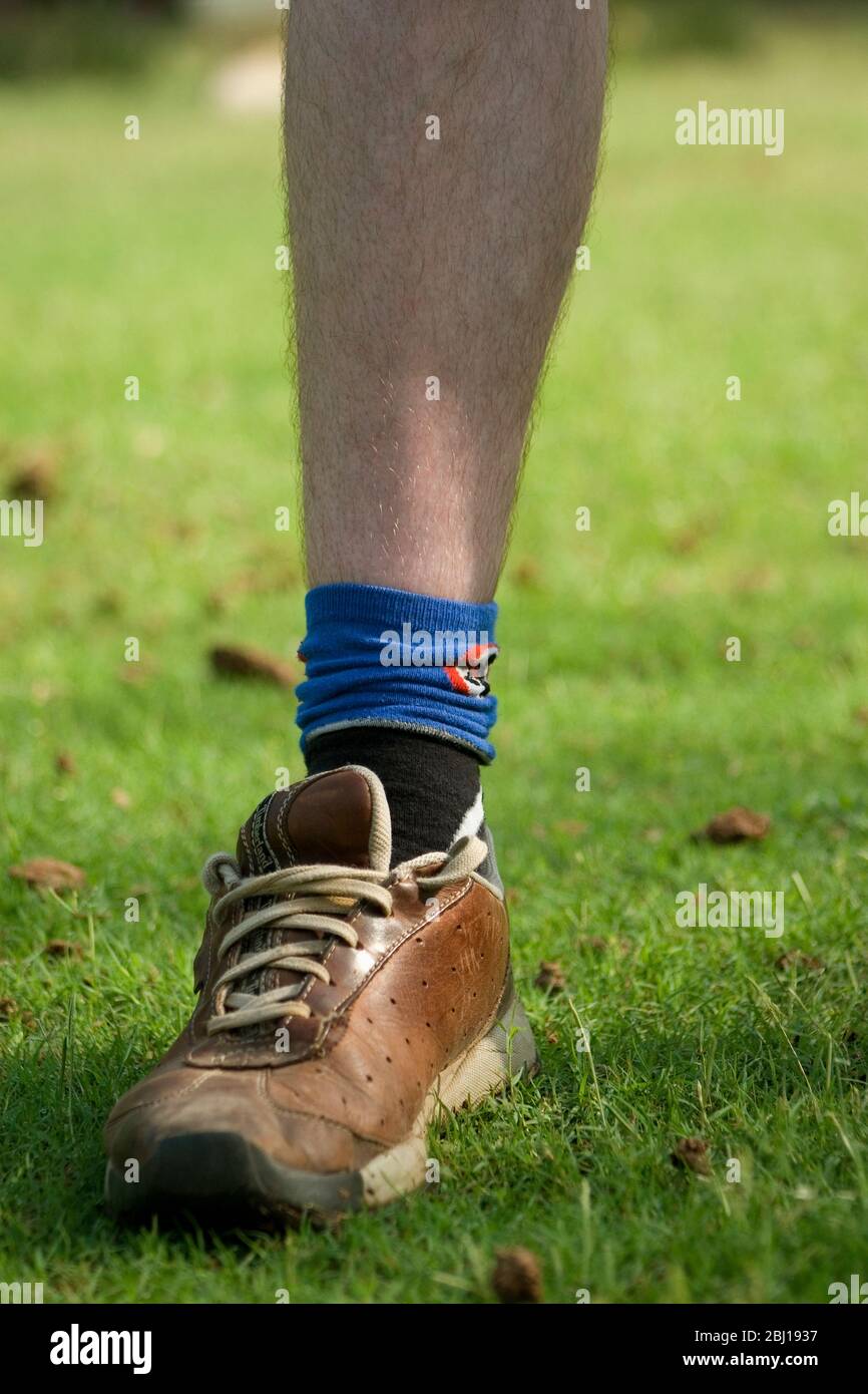 One leg sock hi-res stock photography and images - Alamy