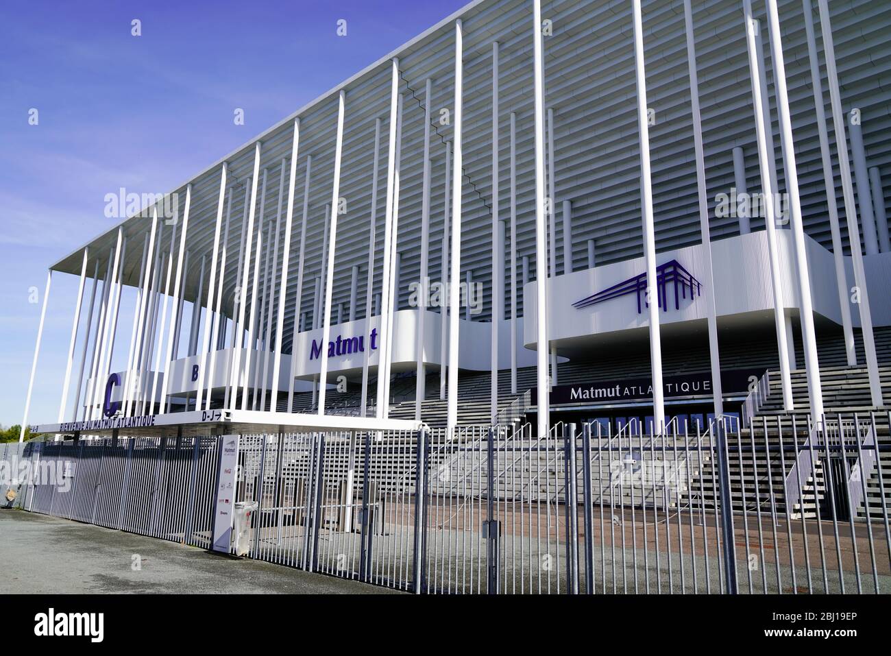 Bordeaux , Aquitaine / France - 10 25 2019 : Matmut Atlantique stadium ...
