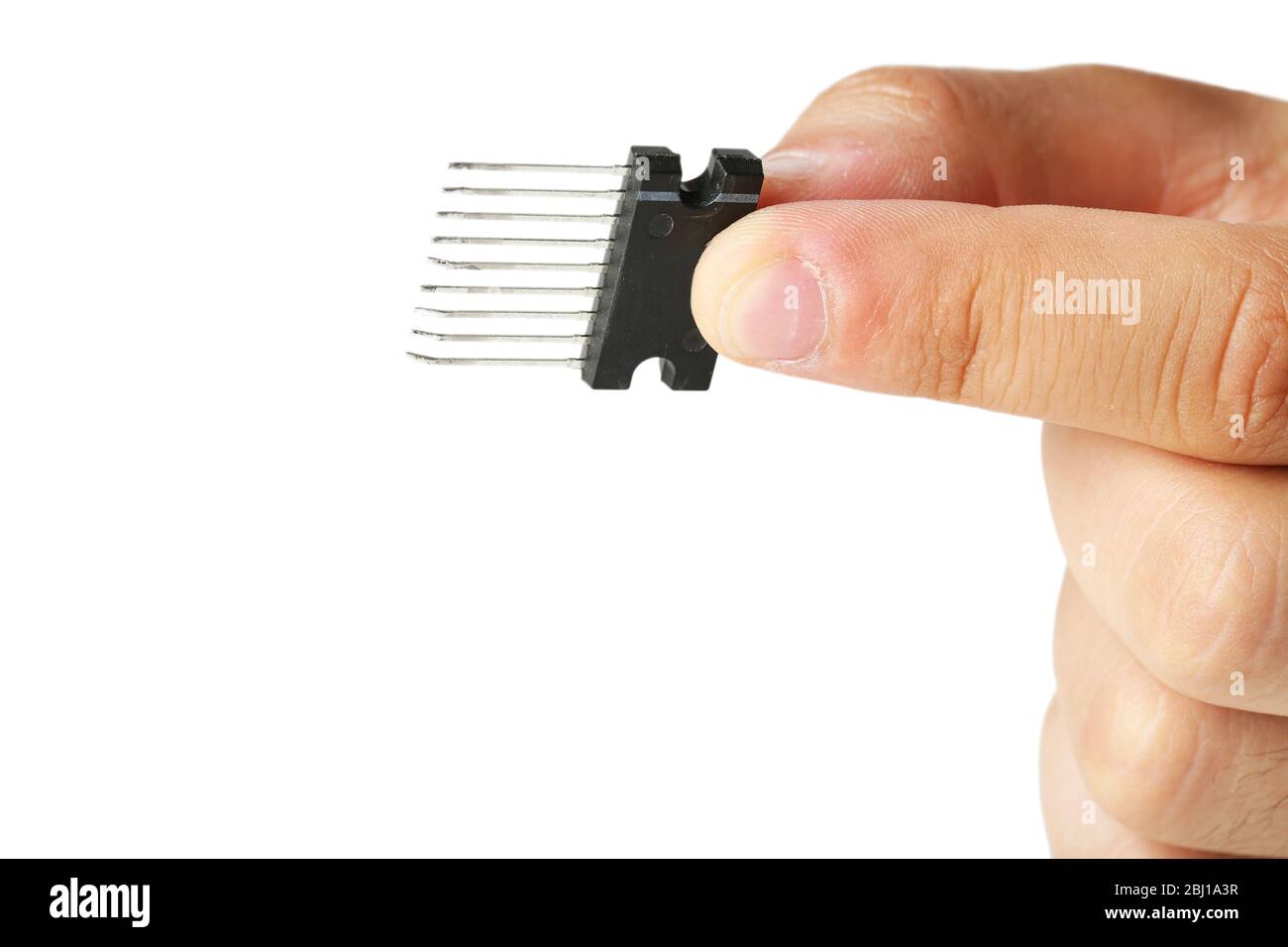 Microchip on fingertip hi-res stock photography and images - Alamy
