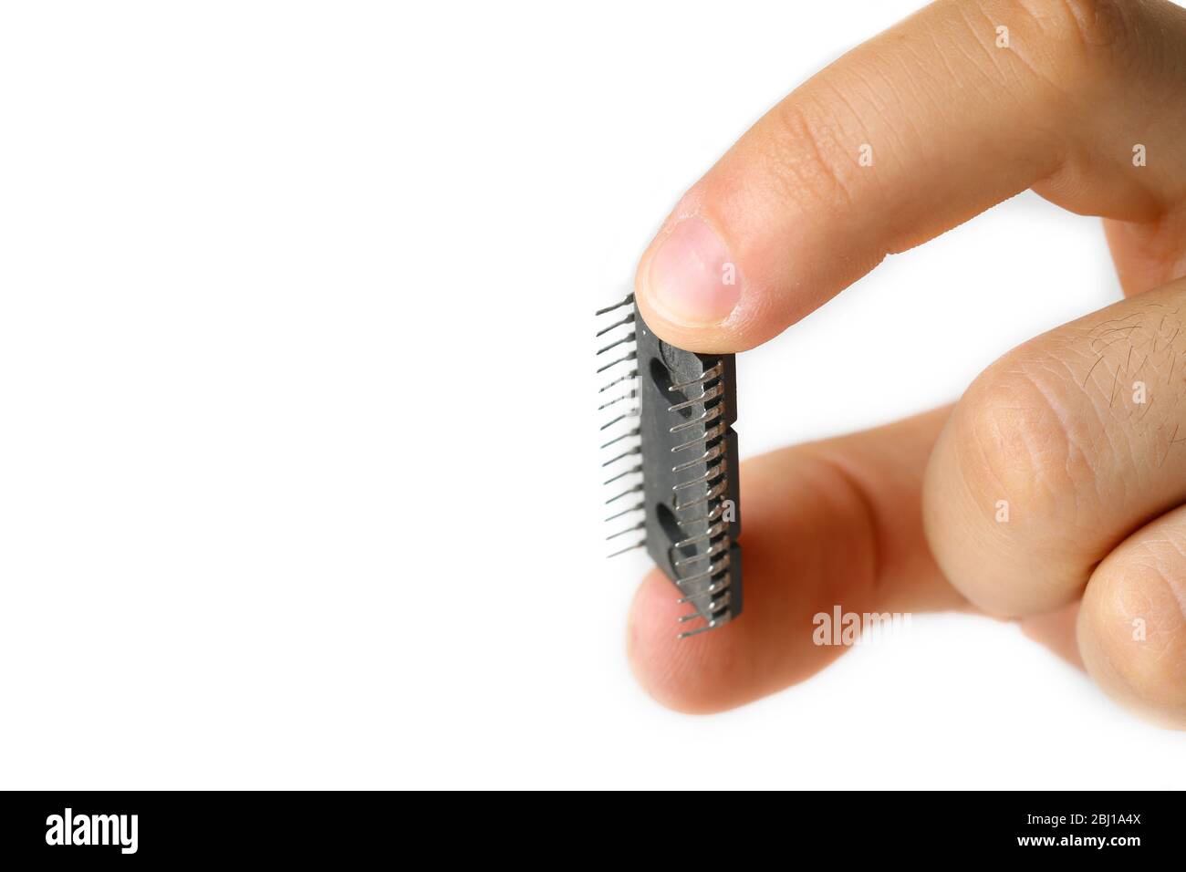 Microchip on fingertip hi-res stock photography and images - Alamy