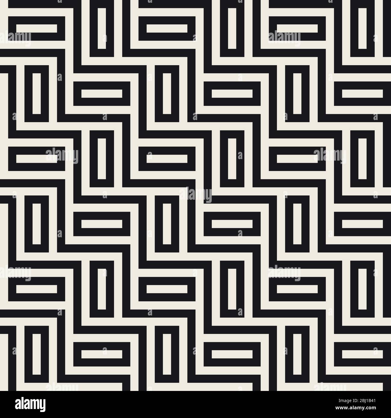 Vector seamless pattern. Modern stylish abstract texture. Repeating ...