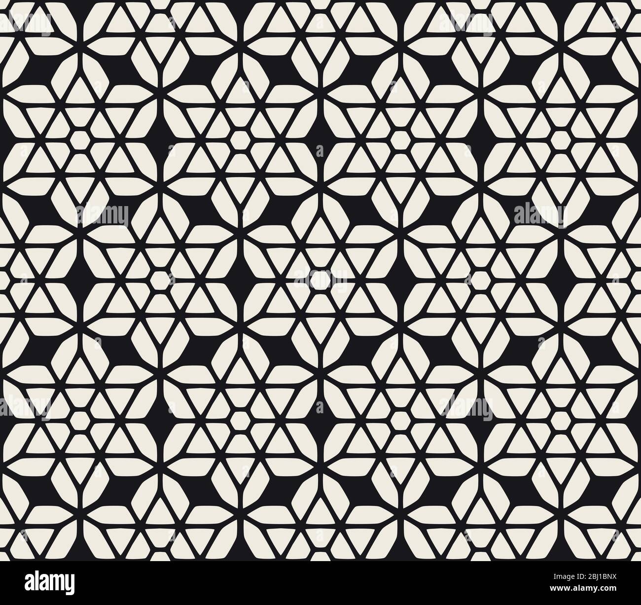 Vector seamless pattern. Modern stylish abstract texture. Repeating ...