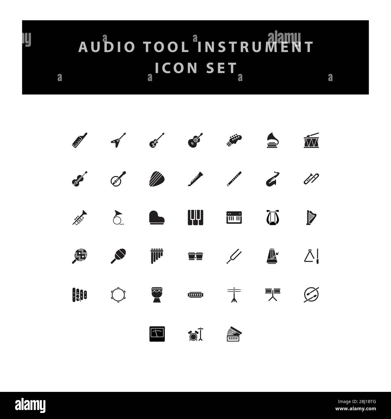 Musical instruments amplifier Stock Vector Images - Alamy