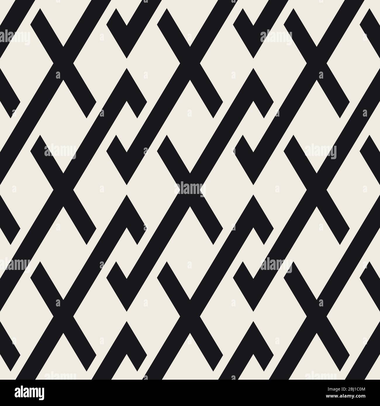 Vector Seamless Pattern Modern Stylish Abstract Texture Repeating