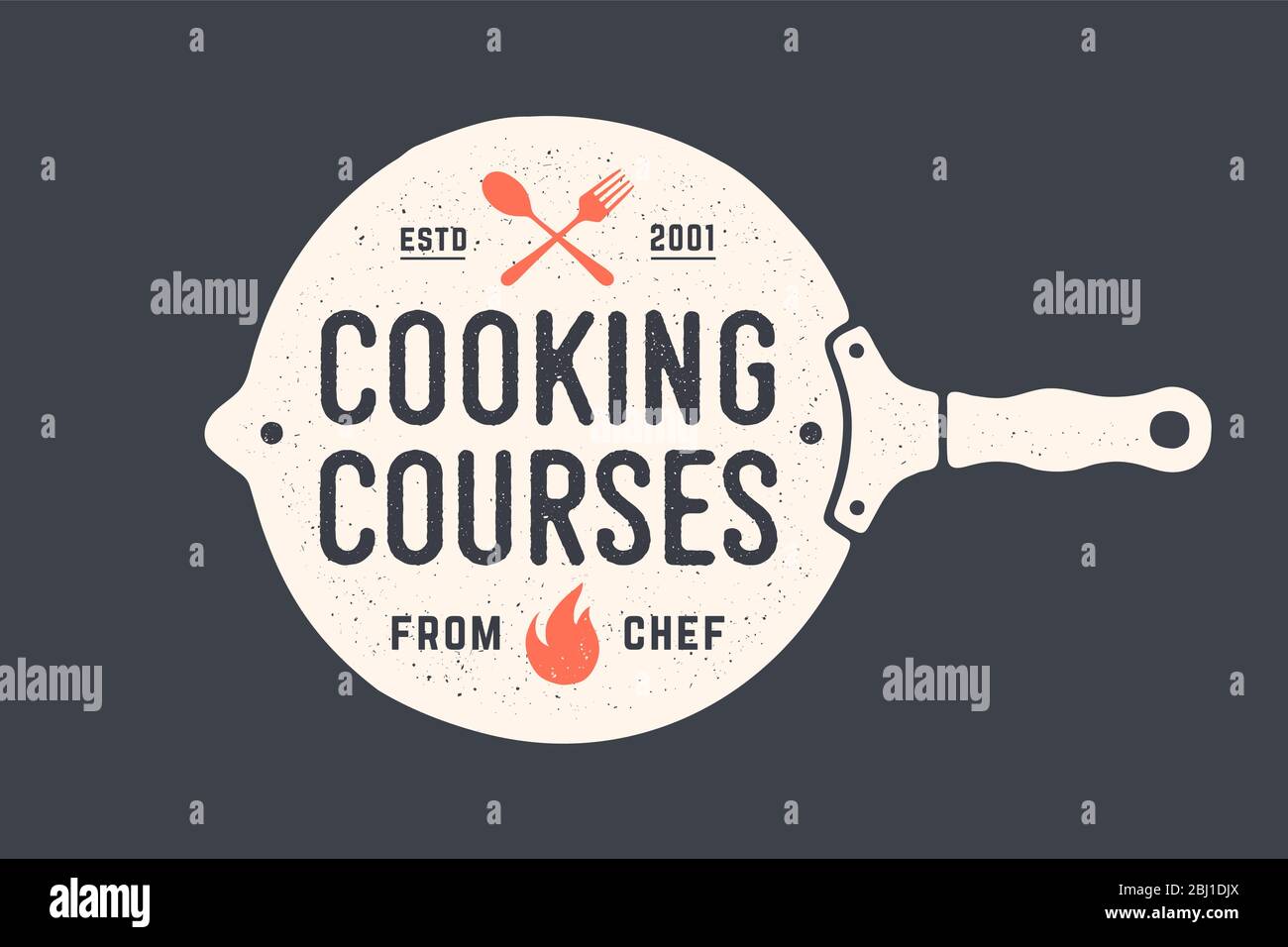 Professional chef teaching Stock Vector Images - Alamy