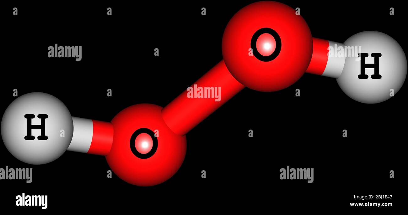 Hydrogen peroxide is a strong oxidizer. It is a colorless liquid ...
