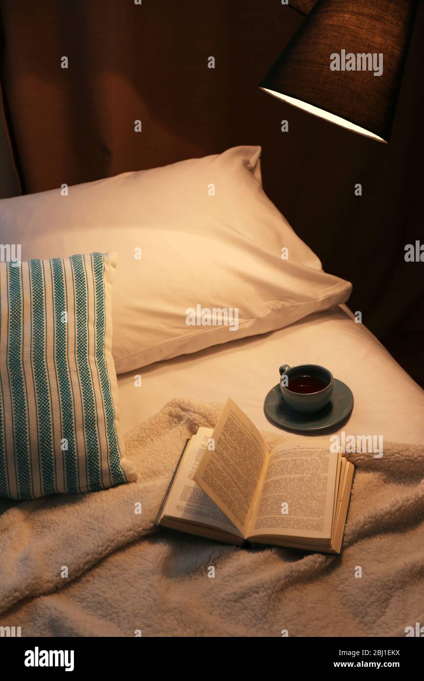 Open book laying down hi-res stock photography and images - Alamy