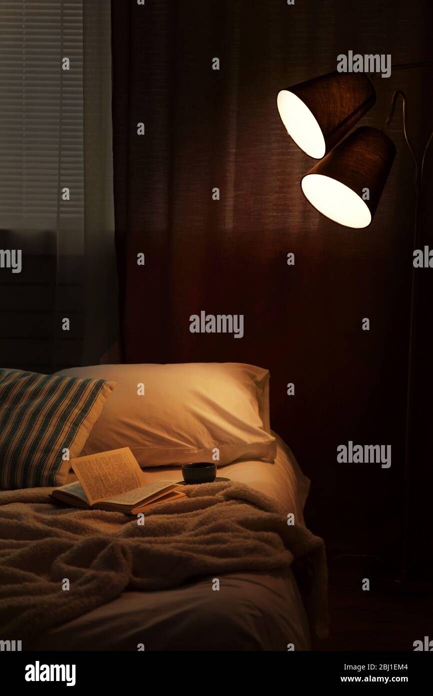 Open book laying down hi-res stock photography and images - Alamy