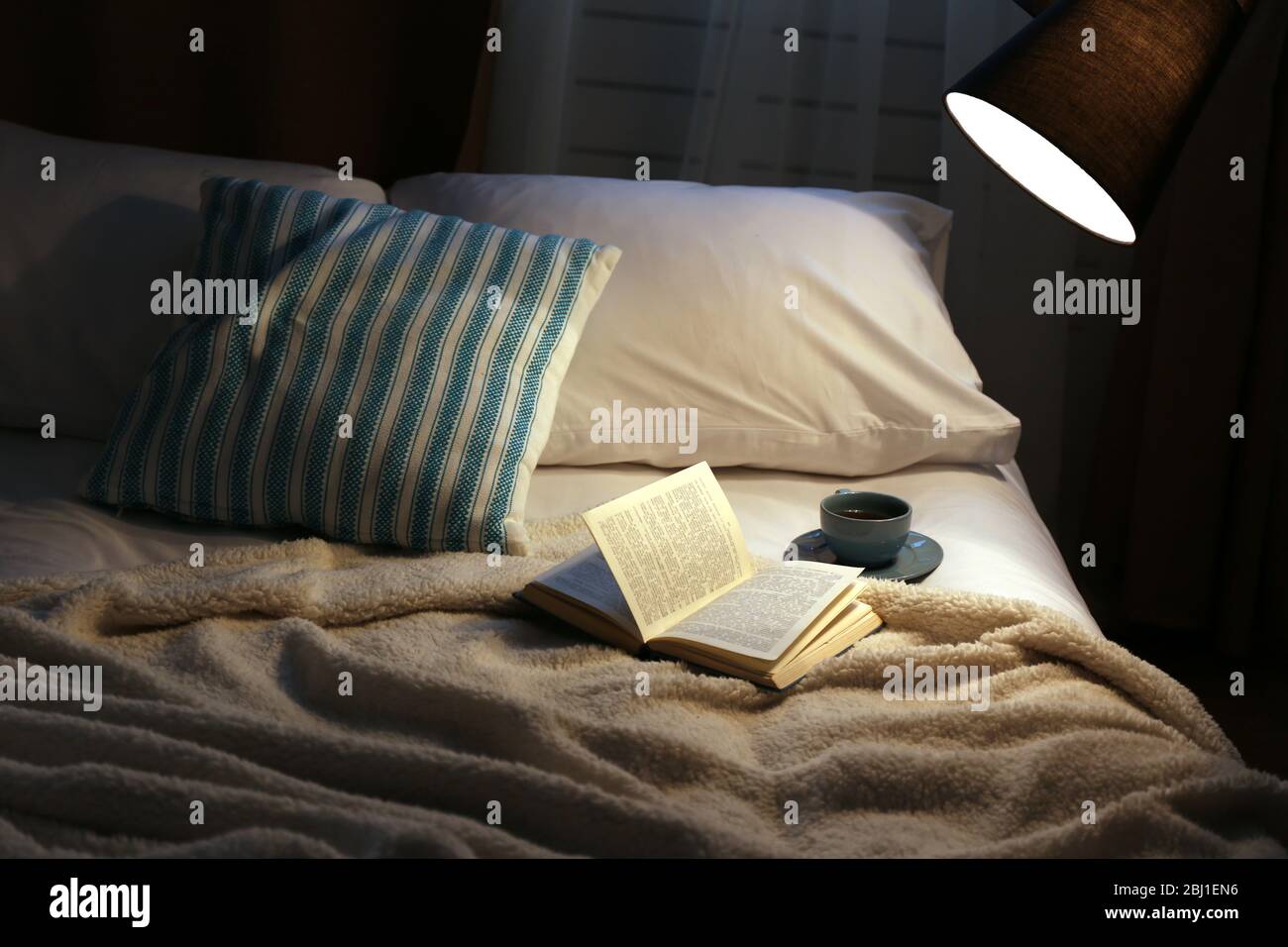 Open book on bad close-up Stock Photo - Alamy