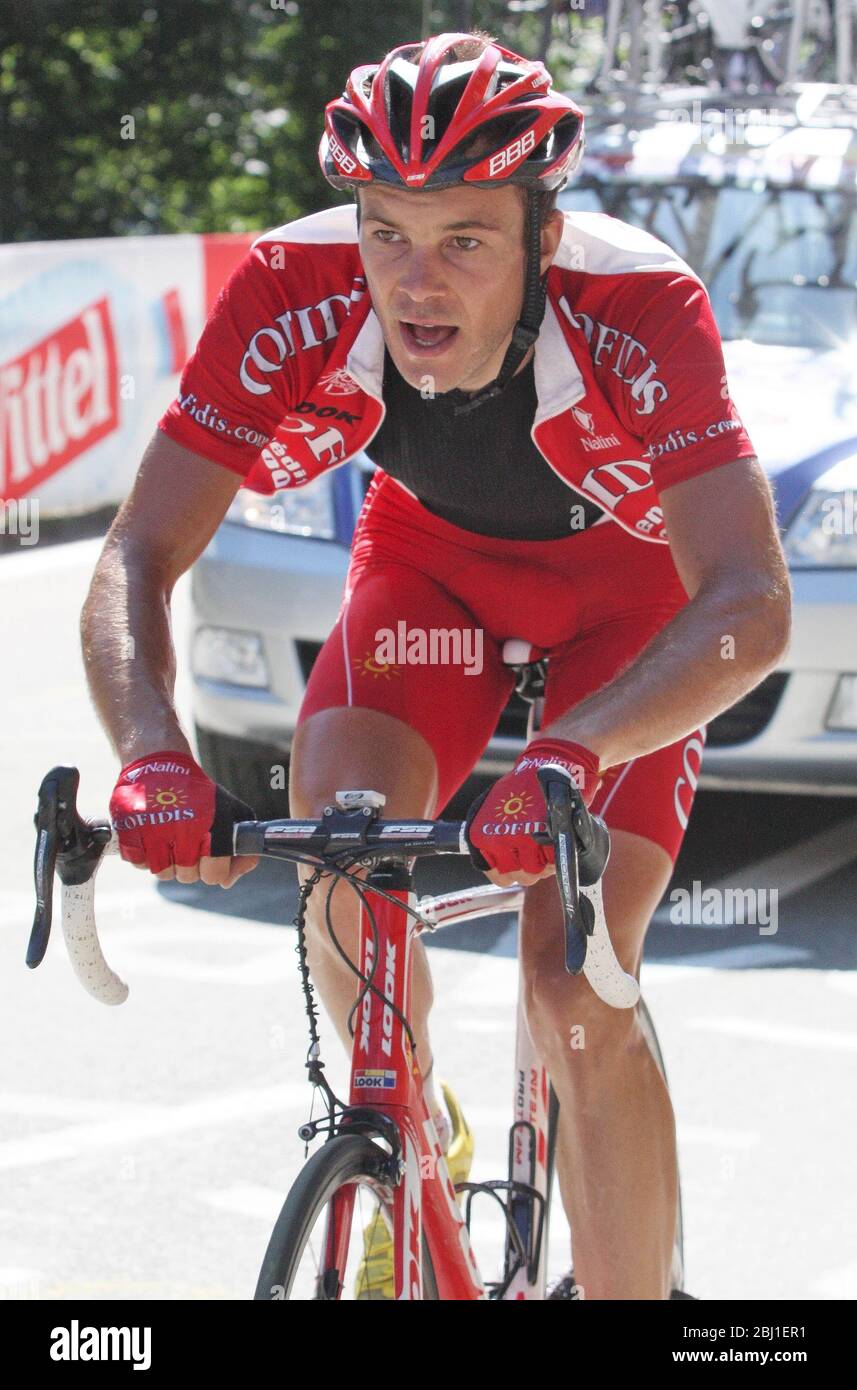 Christophe Kern of Cofidis during the Tour de France 2009, Stage15 ...
