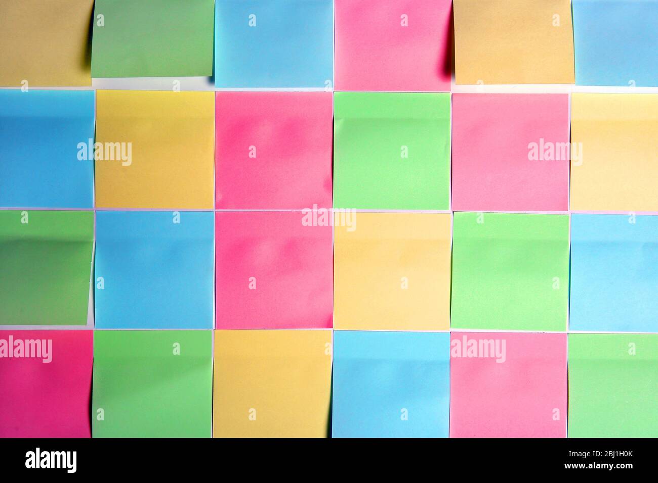Colorful paper notes background Stock Photo - Alamy