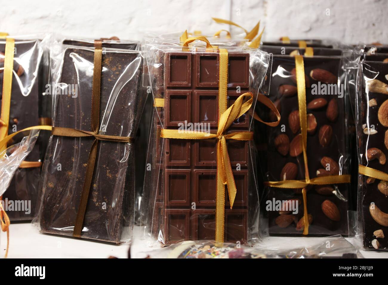 Heap of delicious chocolate close up Stock Photo - Alamy