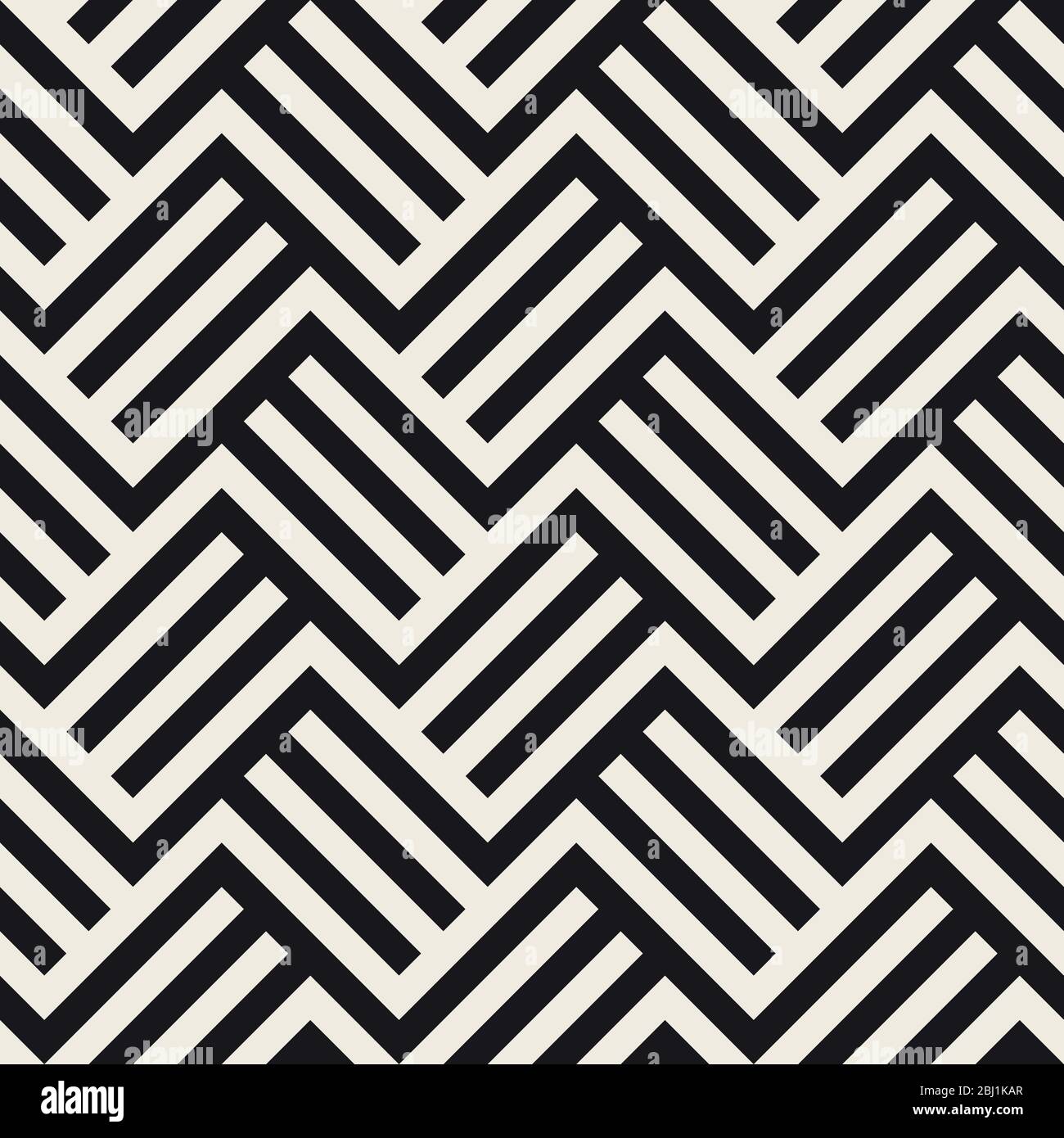 Vector seamless lattice pattern. Geometric striped zigzag ornament ...